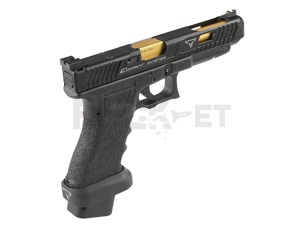 【GHK】Glock G34 JW2 TTI Combat Master MOS GBB アルミスライド JP ver. (Official ...