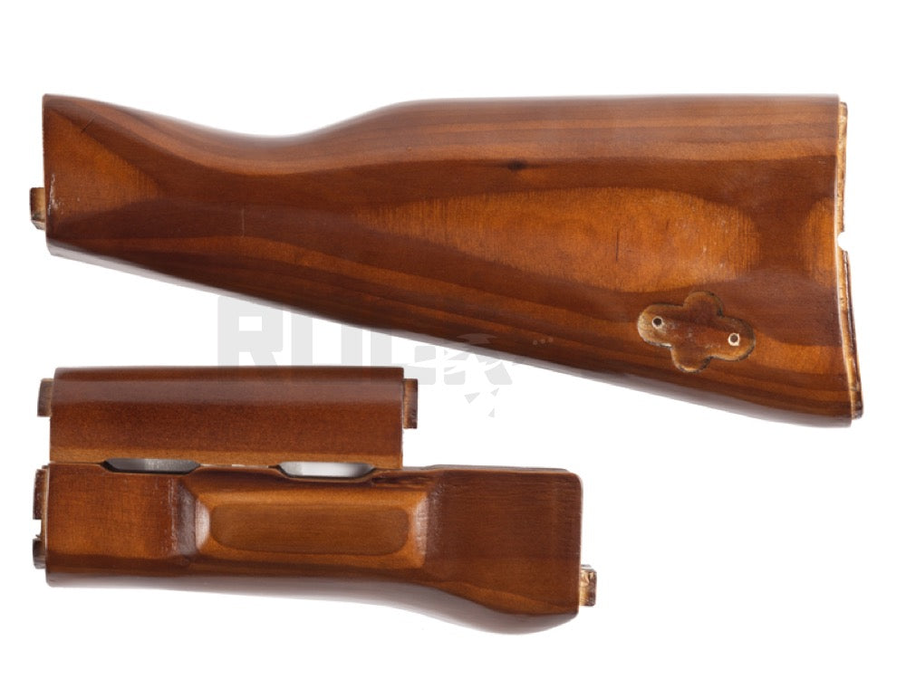 [SVOBODA] AKM Real Wood Handguard & Stock for Tokyo Marui AKM – ROCK-et