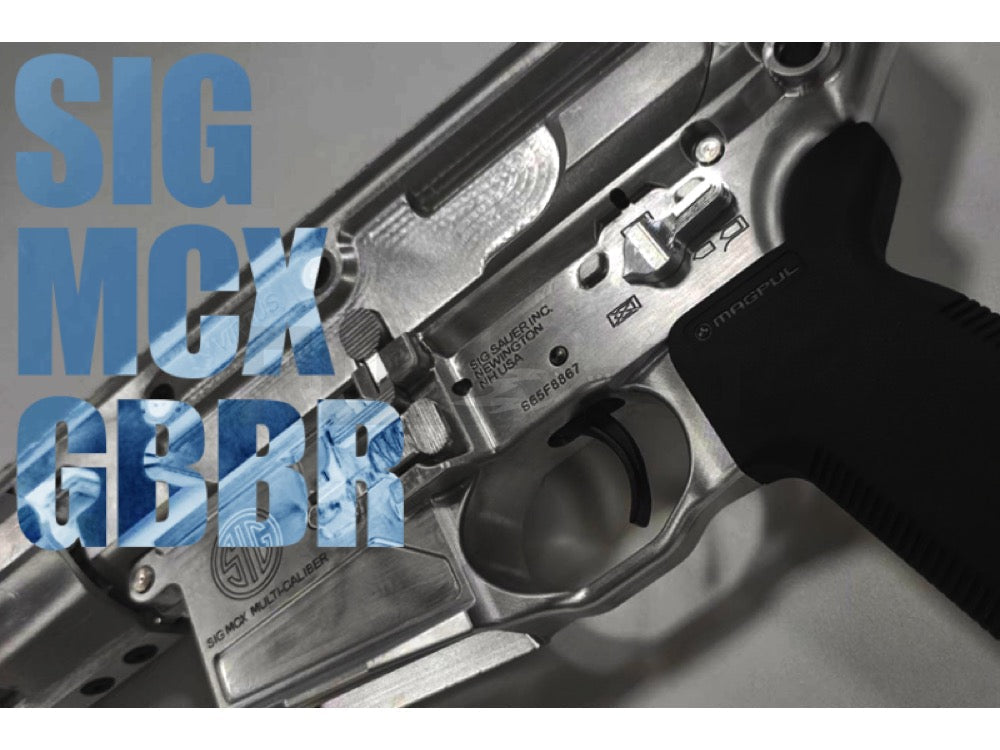 【ORGA】SIG MCX VIRTUS SBR LVAW LONG 6.75inch 배럴 with suppressor 가스 블로우 ...