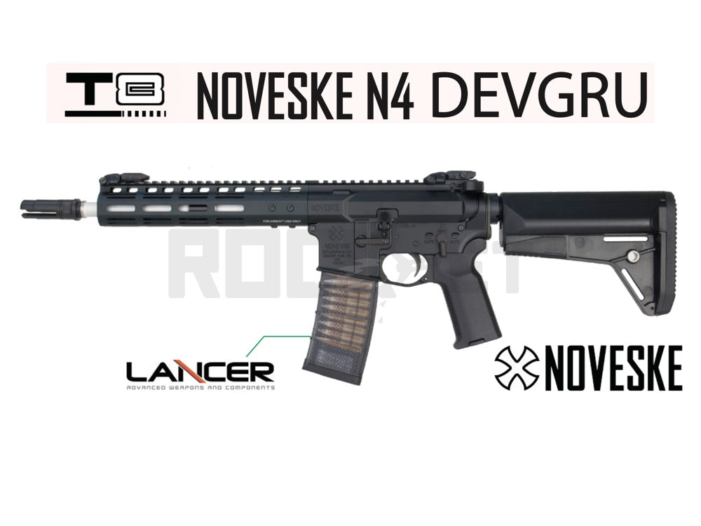 [T8 Airsoft] NOVESKE NSR N4 DEVGRU GBB - Black (Order within 2-3 busin ...
