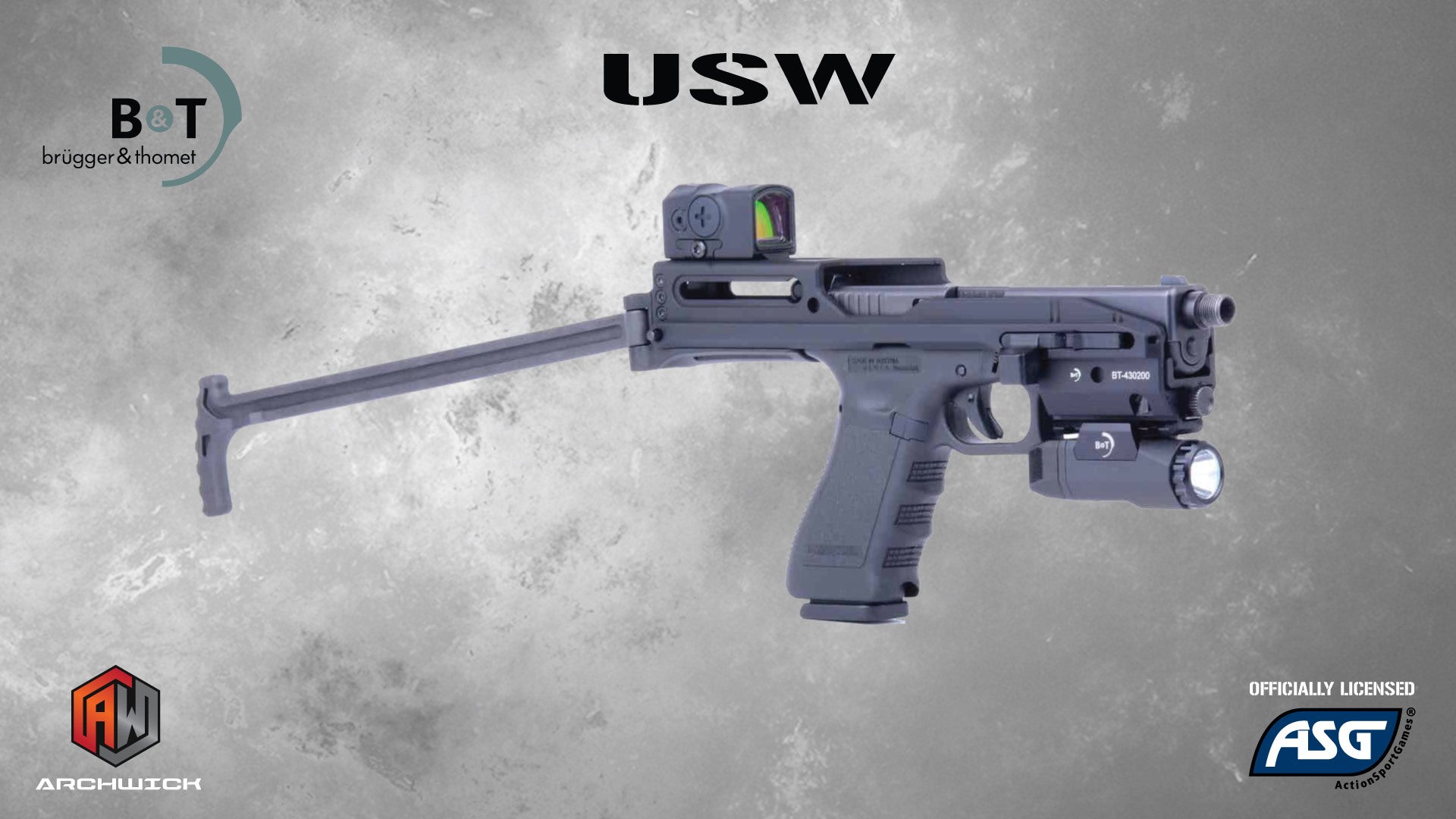 Archwick B&T USW-G Carbine Conversion Kit for Glock – ROCK-et