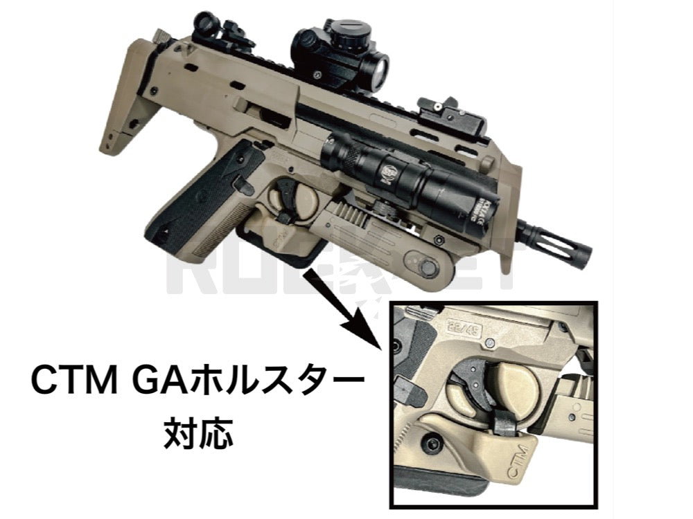 【CTM Airsoft】 Action Army AAP-01 アサシン用 "AP7" SMGコンバージョンキット – ROCK-et