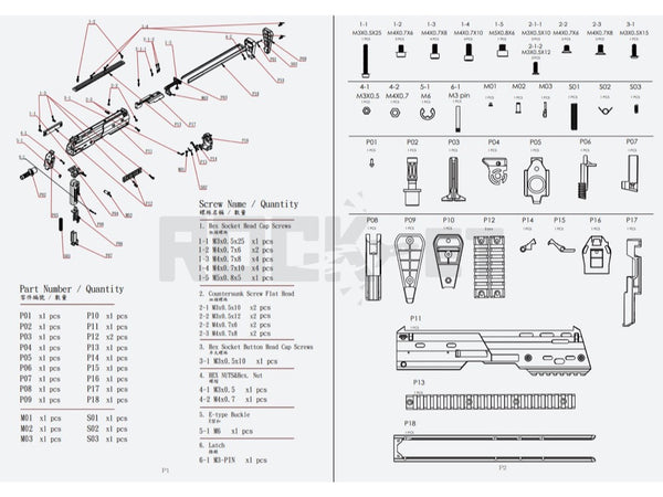 【CTM Airsoft】 Action Army AAP-01 アサシン用 "AP7" SMGコンバージョンキット – ROCK-et