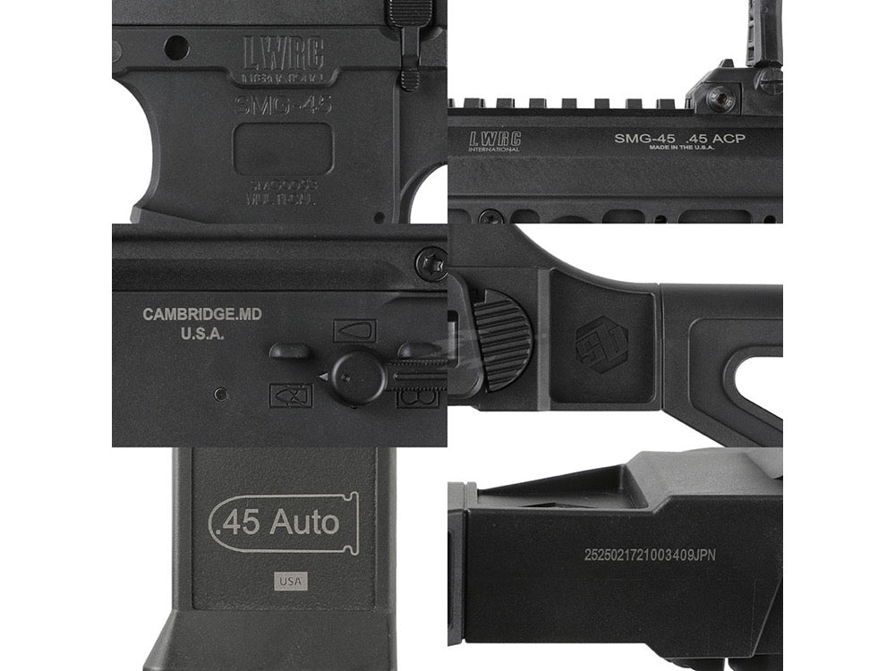 【Double Eagle】 LWRCI SMG-45 AEG 電子トリガー搭載/UTRシリーズ ガンケース付き – ROCK-et