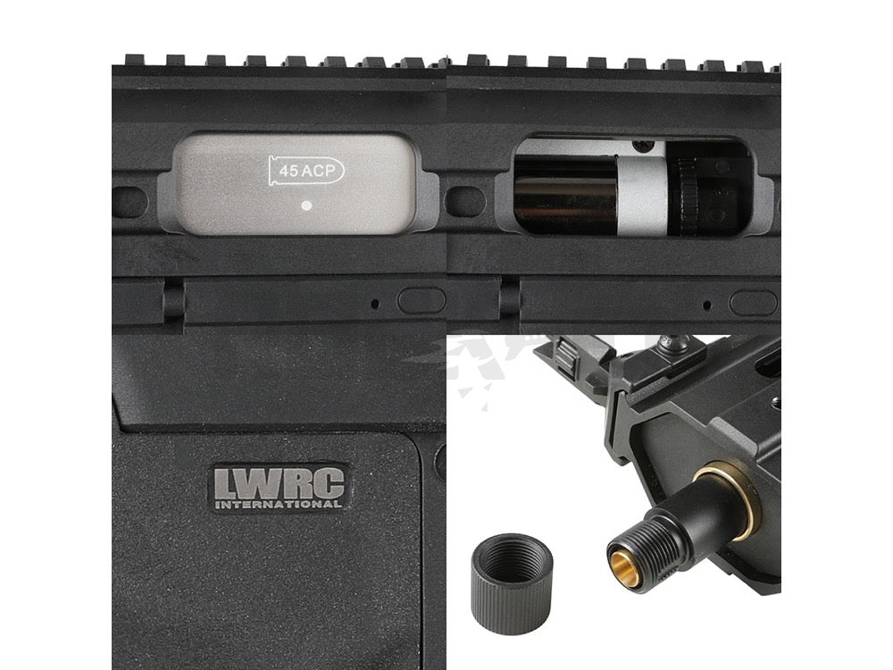 【Double Eagle】 LWRCI SMG-45 AEG 電子トリガー搭載/UTRシリーズ ガンケース付き – ROCK-et