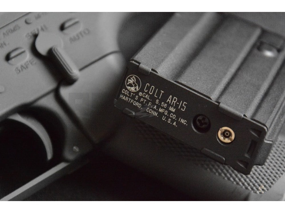 【WE】 M4/M16/PDW/SCAR/L85 ガスブローバック用 20連ショートマガジン BK リアル刻印（生産終了） – ROCK-et